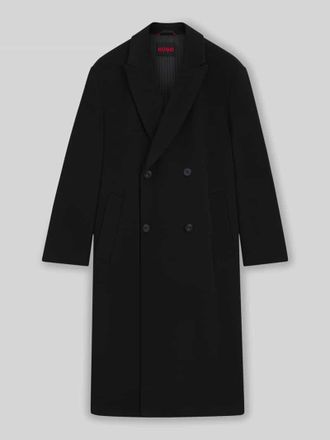 HUGO BOSS Regular Fit Wollmantel mit doppelreihiger Knopfleiste Modell MENCI2541