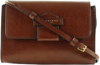 The Bridge Sac &agrave; Bandouli&egrave;re 44301001 Femme 100% Cuir Marron, marron, Taille unique