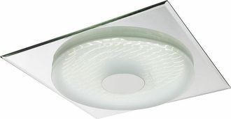 Globo Lighting Led 24 Watt Decken Leuchte Lampe Spiegel Fernbedienung cct Steuerung dimmbar 3D Folie Globo 41334