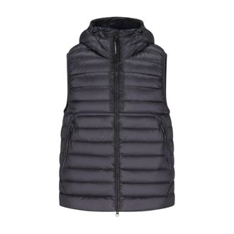 C.P. Company Goggle Puffer Weste - - Jackets - Herren - Schwarzk - XL
