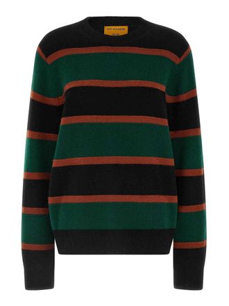 Guest In Residence Pull Col Rond - Multicolore