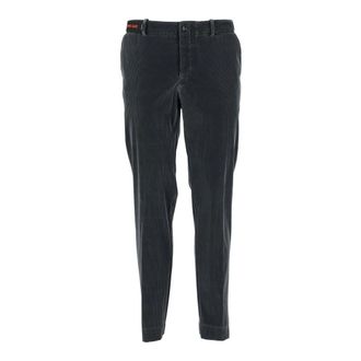 Roberto Ricci Design Samt Techno Hose in Farbe 11 - - Trousers - Herren - Grau - S