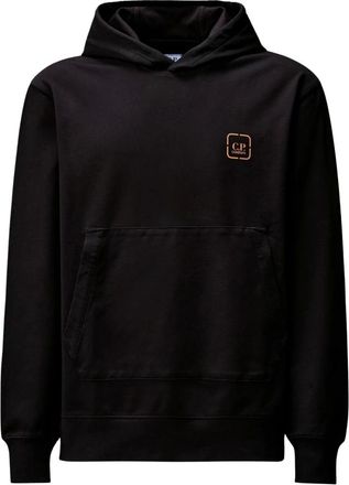 C.P. Company C.p. Company, Homme, Sweatshirts et sweats &agrave; capuche, Noir, Taille: S Stretch Fleece Hooded SweaT-shirt