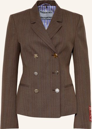Essentiel Blazer Karina Mit Schmucksteinen braun