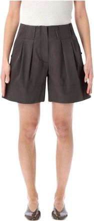 Low Classic LOW Classic, Femme, Shorts, Noir, Taille: 40 FR Turn-up Shorts