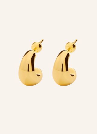 Pompidou Ohrh&auml;nger Tiny Chubby Hoops By Glambou gold