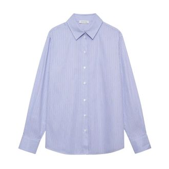 Anine Bing Essie Shirt - - Blouses & Shirts - Damen - Blau - XS