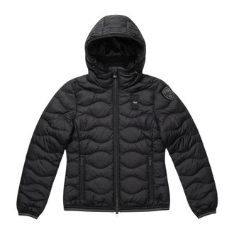 Blauer Camelia Daunenjacke - - Jackets - Damen - Schwarzk - S
