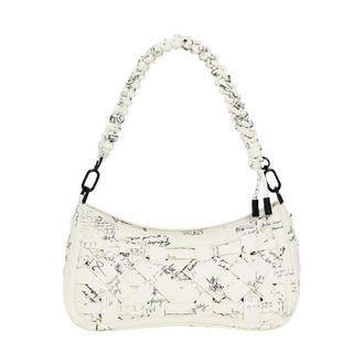 Desigual Handtasche mit Rei&szlig;verschluss - - Bags - Damen - Beige - ONE SIZE