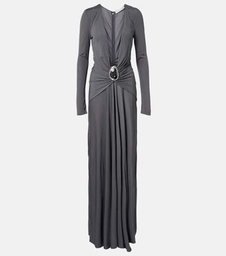 CHRISTOPHER ESBER Robe longue Orica &agrave; ornements