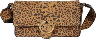 Pinko Pinko, Femme, Sacs, Brun, Taille: ONE Size Love One Sac Classique Souple