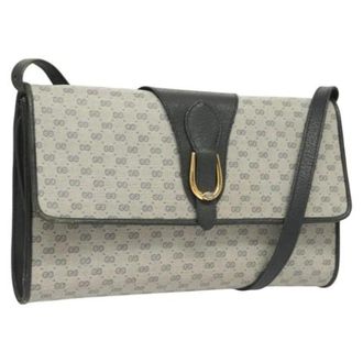 Gucci Pre-owned Cuir sacs-gucci - Femme - Pre-owned - Bleu - Taille: ONE Size