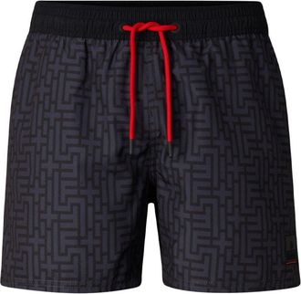 Bogner Fire + Ice Badeshorts Nelson f&uuml;r Herren - Schwarz/Anthrazit - 56