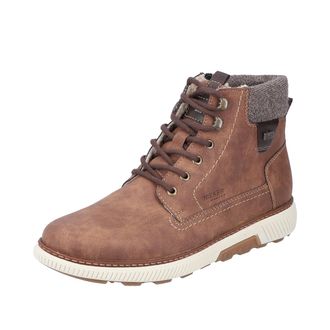 Rieker Herren B3342 Schnürstiefel, Braun, 42 EU Weit