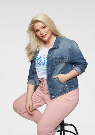 Only Carmakoma Jeansjacke CARWESPA LS JACKET