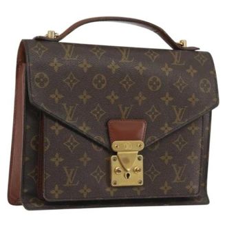 Louis Vuitton Sac &agrave; main vintage Monogram Pre-owned - Femme - Pre-owned - Brun - Taille: ONE Size