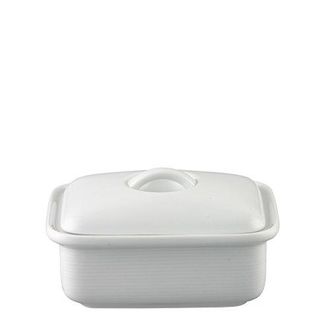 Thomas Trend Wei&szlig; - Butterdose mit Deckel,Porzelllan,wei&szlig;