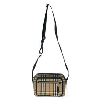 Burberry unisex, Pre-owned, Beige, Taille: ONE Size Sac bandouli&egrave;re en tissu Pre-owned