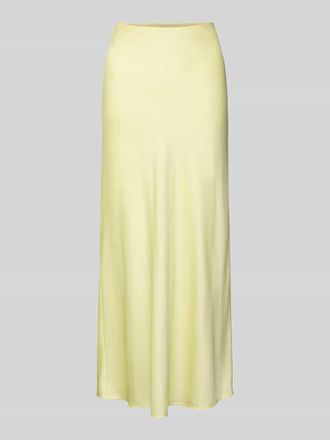 Vila Maxirock aus Satin Modell VIELLETTE