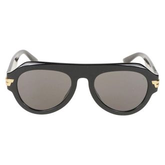 Bottega Veneta Mitre Square Sonnenbrille - - Accessories - Damen - Schwarzk - ONE SIZE