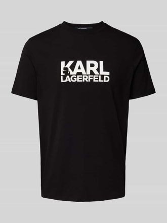 Karl Lagerfeld T-Shirt mit Label-Print