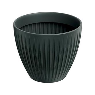 Prosperplast Blumentopf Latia rund, &Oslash;30 x 25 cm, Anthrazit