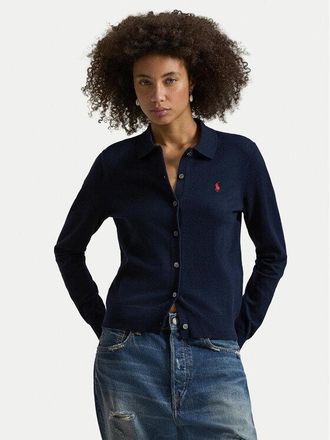 Polo Ralph Lauren Strickjacke 211972110502 Dunkelblau Slim Fit