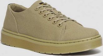 Dr. Martens Dante Canvas Casual Schuhe in Grün/Bräunen, Größe: 36