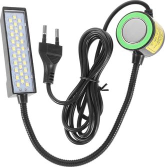 Aboofan Energiesparende LED N&auml;hmaschinen Arbeitsleuchte mit Magnetischer Abs Halterung Blendfreies Licht Schwarz f&uuml;r N&auml;hzubeh&ouml;r