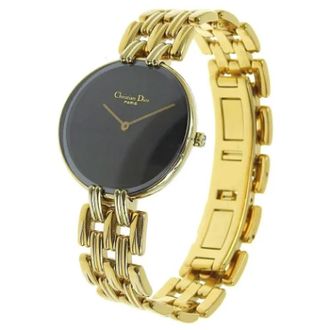 Dior Pre-owned Acier inoxydable montres - Femme - Pre-owned - Noir - Taille: ONE Size