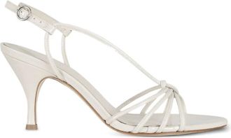 Aeyde Femme, Chaussures, Blanc, Taille: 37 1/2 EU Solange Sandal