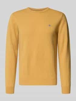 GANT Regular Fit Pullover aus reiner Wolle