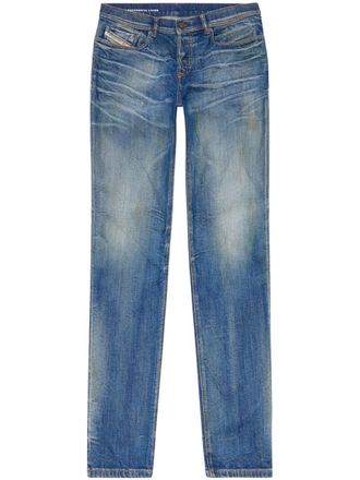 Diesel jean cigarette Di-Fining - Bleu