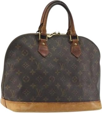 Louis Vuitton Pre-owned Sac Alma - Femme - Pre-owned - Brun - Taille: ONE Size