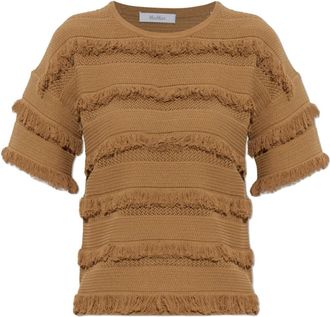 Max Mara Femme, Pulls, Brun, Taille: 38 FR Garza Top
