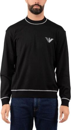 Emporio Armani Herren, Strickwaren, Schwarzk, XLGr&ouml;&szlig;e