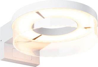 Paulmann 93114 LED Außenwandleuchte Zigbee 3.0 Capera Bewegungsmelder insektenfreundlich IP44 231mm Tunable Warm 12,5W 800lm 230V Weiß Aluminium