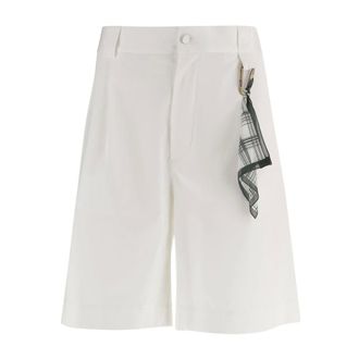 Darkpark Darkpark, Homme, Shorts, Blanc, Taille: L Shorts en coton