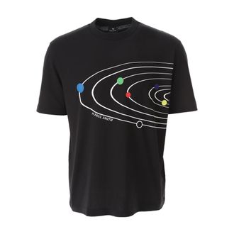 Paul Smith Solar System Tee - - Tops - Herren - Schwarzk - 2XL