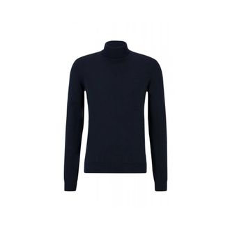 HUGO BOSS San Thomas-M Rollkragenpullover - - Knitwear - Herren - Blau - 2XL