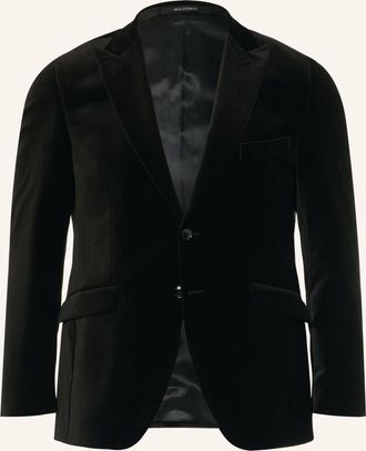Wilvorst Wilvorst Samtsakko Regular Fit schwarz