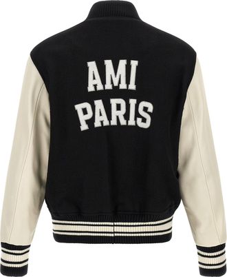 Ami Bomber Jacket - Black