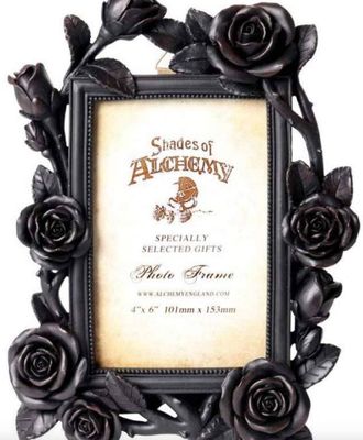 Alchemy The Vault Gothic - - Coup de coeur - Cadre Photo Rose & Vine Black frame