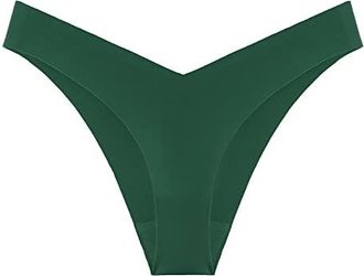 Generic Culotte sans Couture Femme Culotte Femme sans Couture Culotte Femme De Classique Dentelle Soluble Eau Demi-Culotte Blanche Crotch Moyen/Bas pour Maria