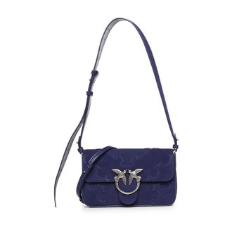 Pinko Pinko, Femme, Sacs, Bleu, Taille: ONE Size Love Bag Borse
