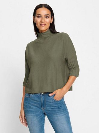 Heine Strickpullover Pullover 3/4-Arm Feinstrick