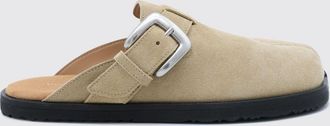 Maison Margiela Tabi Wildleder-Mules mit charakteristischer geteilter Zehenpartie