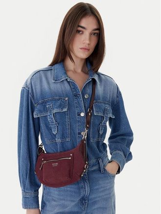 Guess Handtasche Marsha Mini HWSG95 01720 Dunkelrot