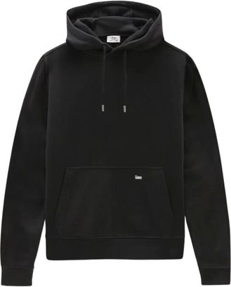 Woolrich Herren, Sweatshirts & Hoodies, Schwarzk, SGröße