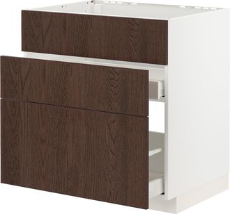 IKEA METOD / MAXIMERA Unterschr. f Spüle/3 Fronten/2Sch